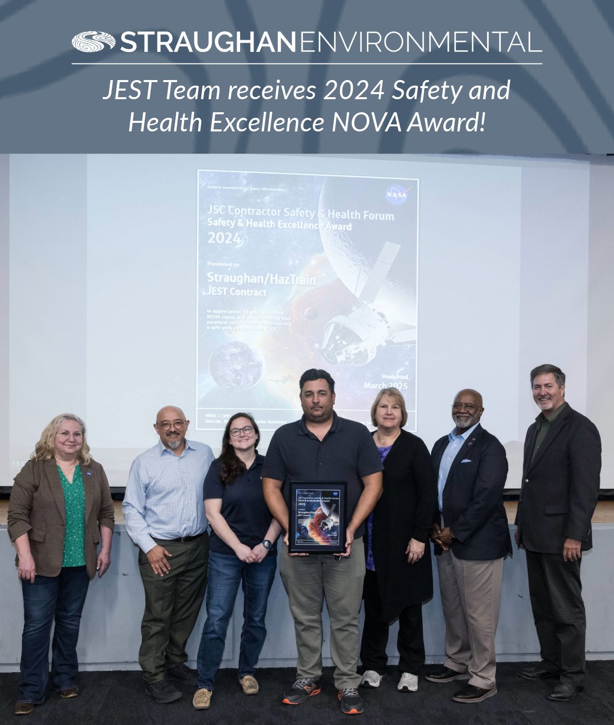 Straughan JEST Team Receives Safety and Health Excellence NOVA Award ...